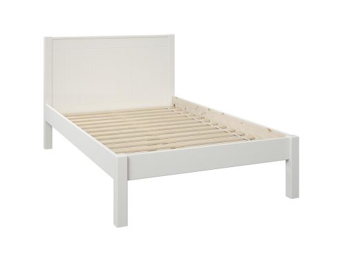 Stompa Classic White Low End Small Double Bed - Room To Grow