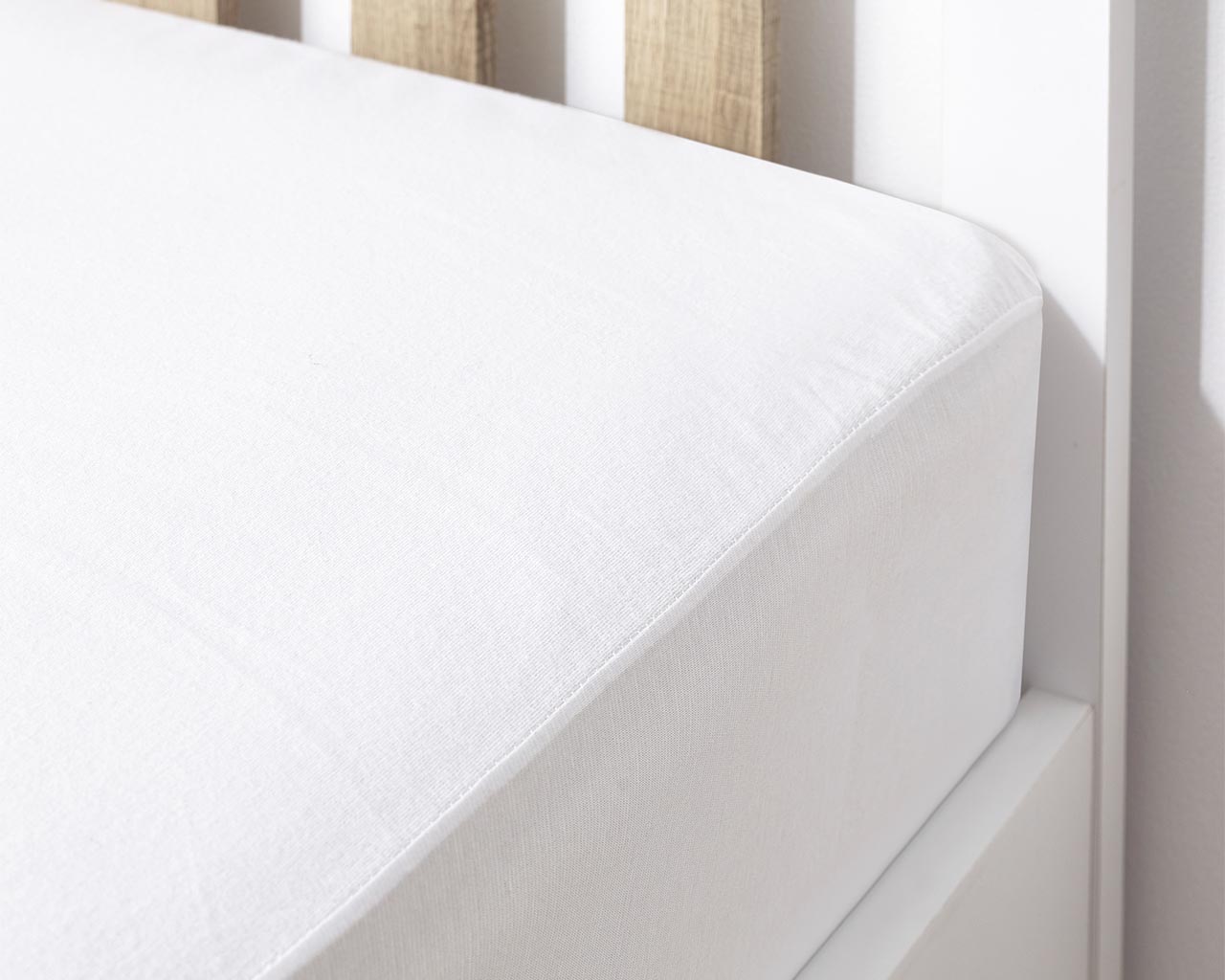 Fitted Single Bed Mattress Protector (90 x 190cm) - Room To Grow