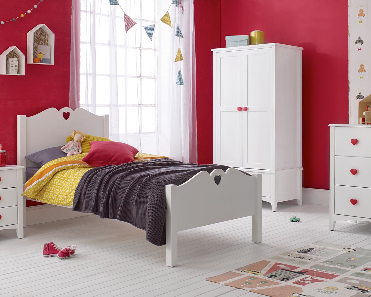 Holly Single Bed with Pop up Trundle - Room To Grow