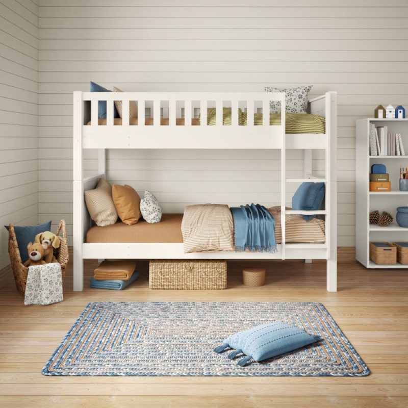 Arven White Detachable Bunk Bed - Room To Grow